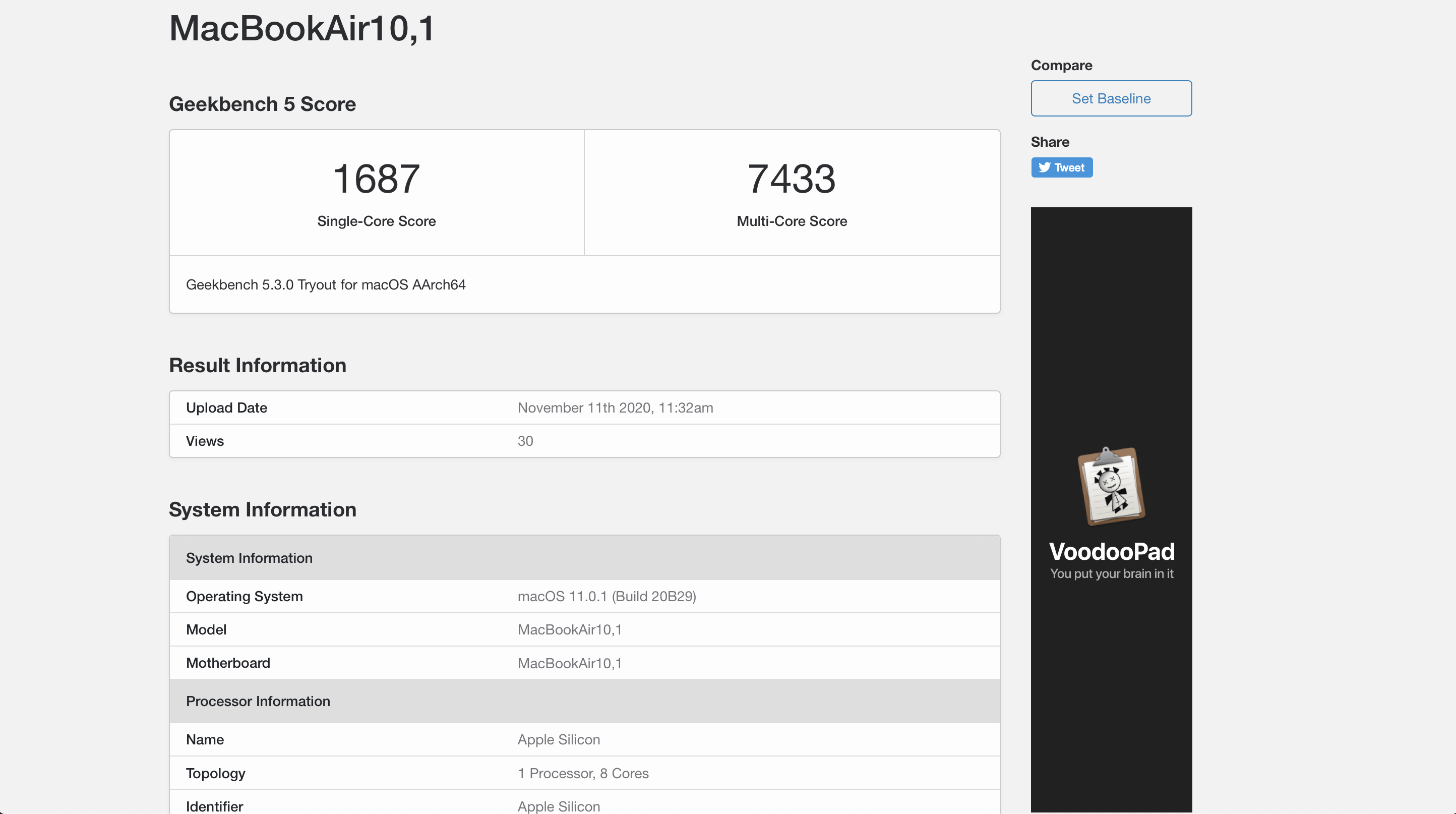 First Apple M1 Geekbench results show massive gains - AppleTrack