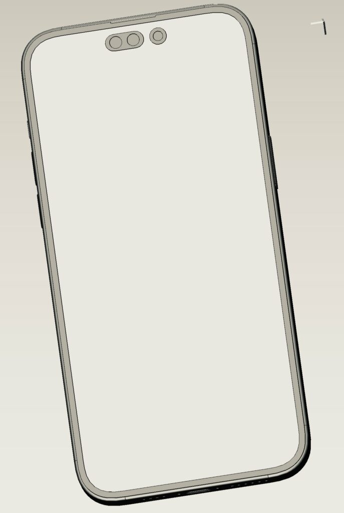 iPhone 14 Pro Max leaked in new CAD images with exact measurements ...